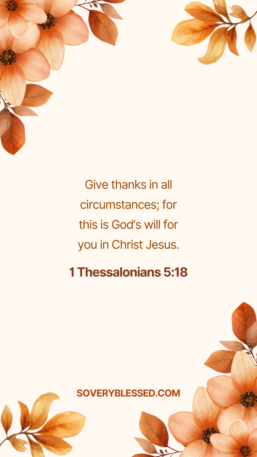 15 Bible Verses on Thankfulness