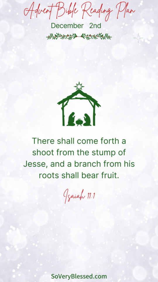 Printable Advent Bible Reading Plan For Christmas